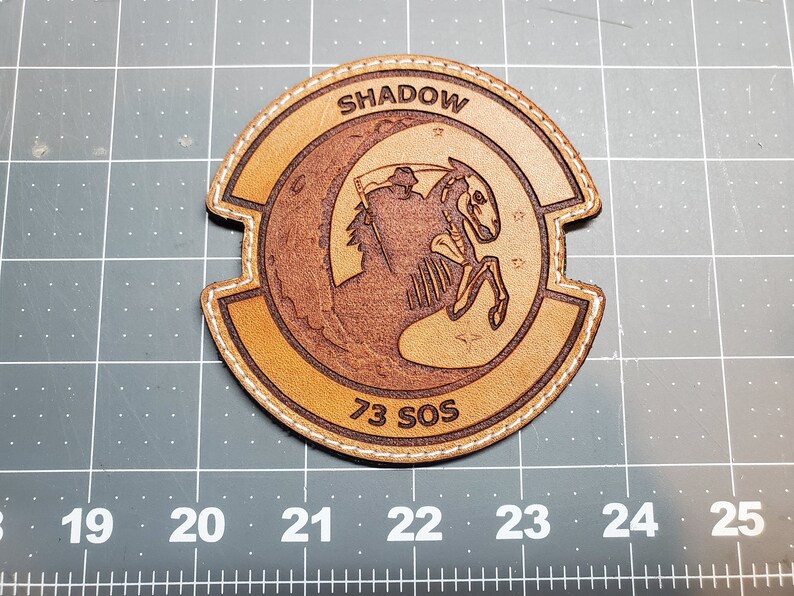 73rd Special Operations Squadron Leather Patch - Etsy