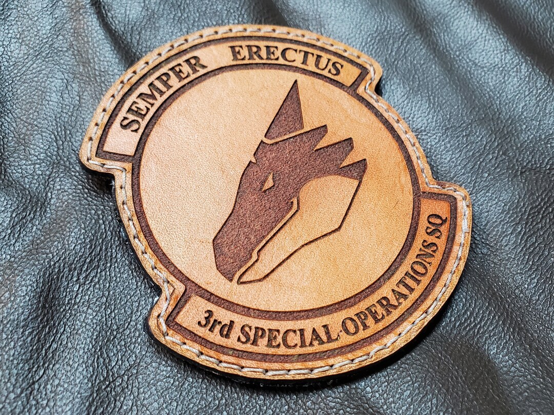3rd Special Operations Squadron Morale Leather Patch - Etsy