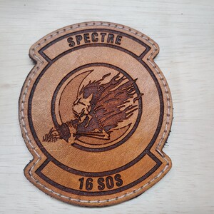 16th Special Operations Squadron Leather Patch - Etsy