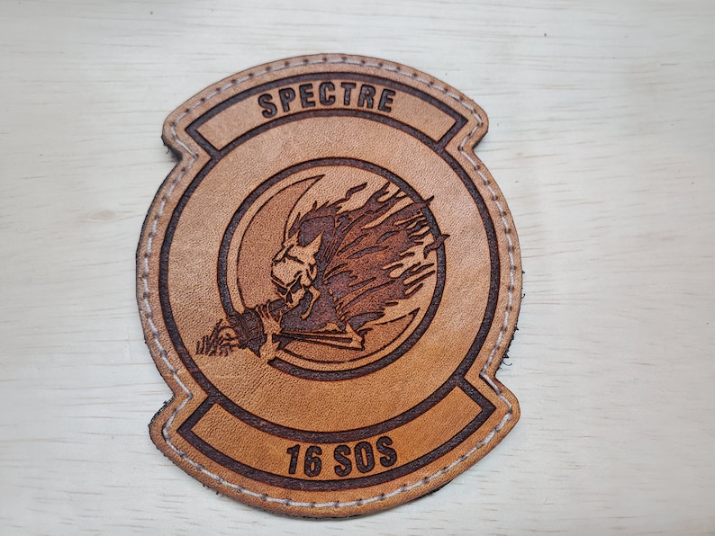 16th Special Operations Squadron Leather Patch - Etsy