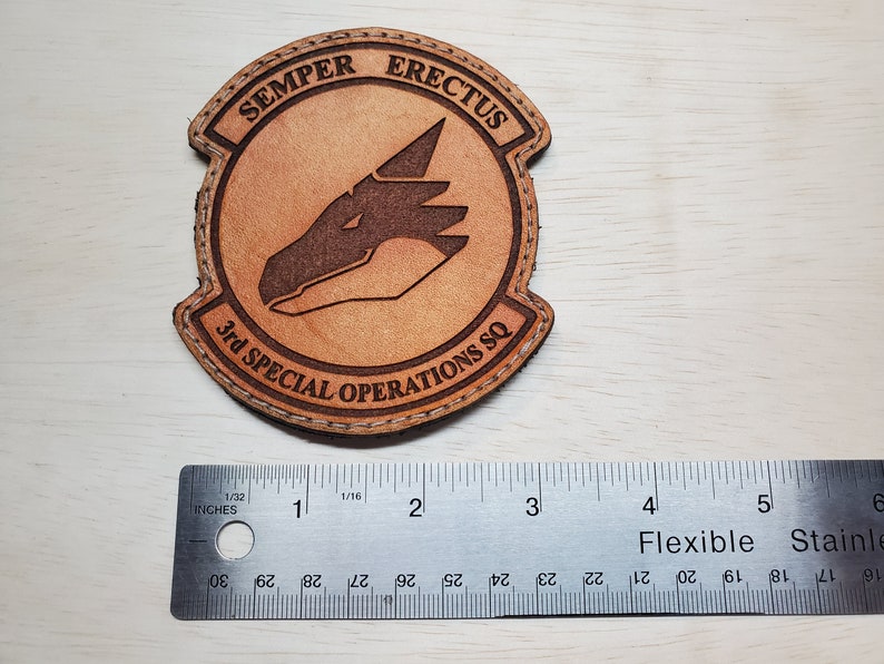 3rd Special Operations Squadron Morale Leather Patch - Etsy