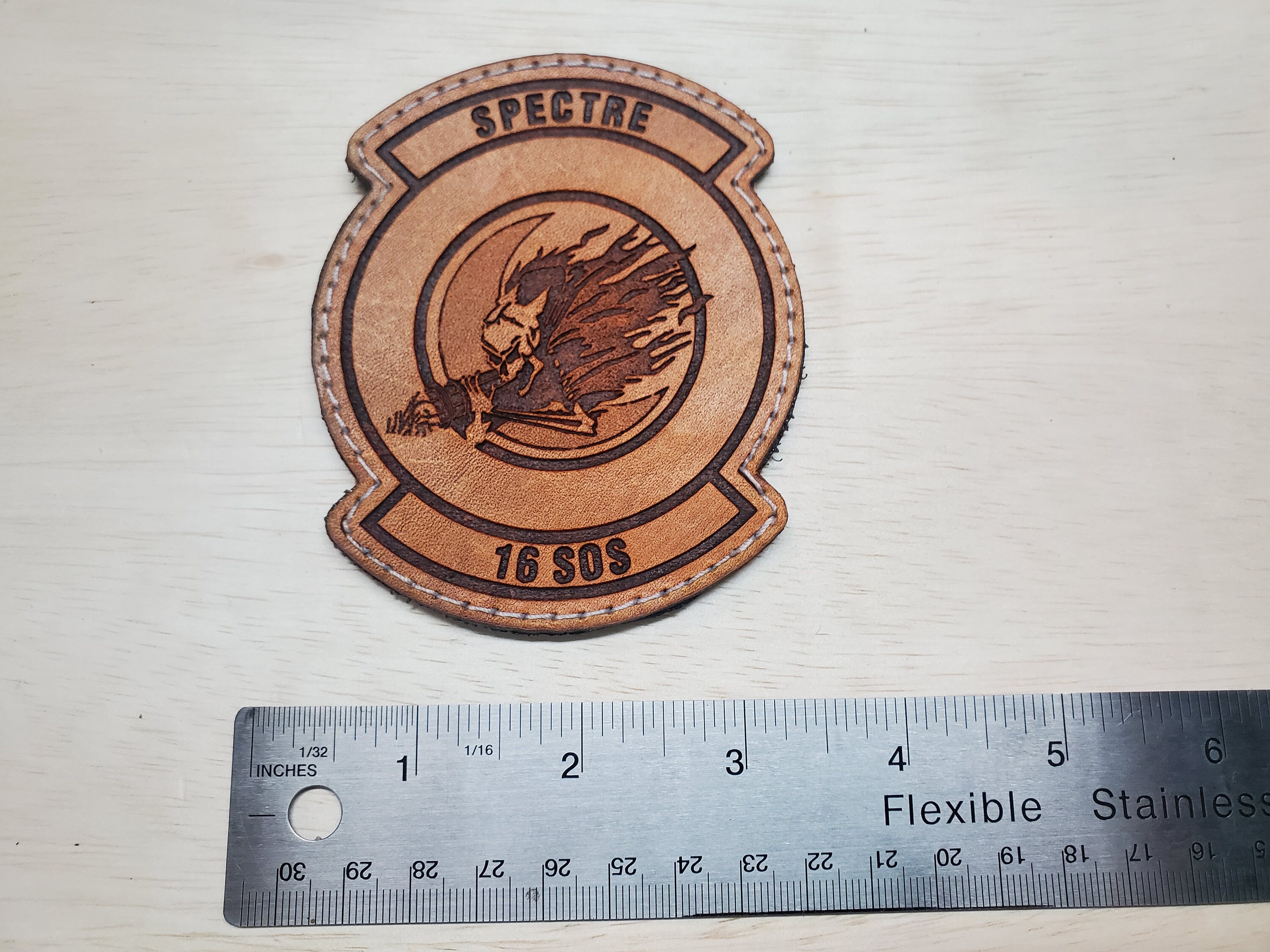 16th Special Operations Squadron Leather Patch - Etsy