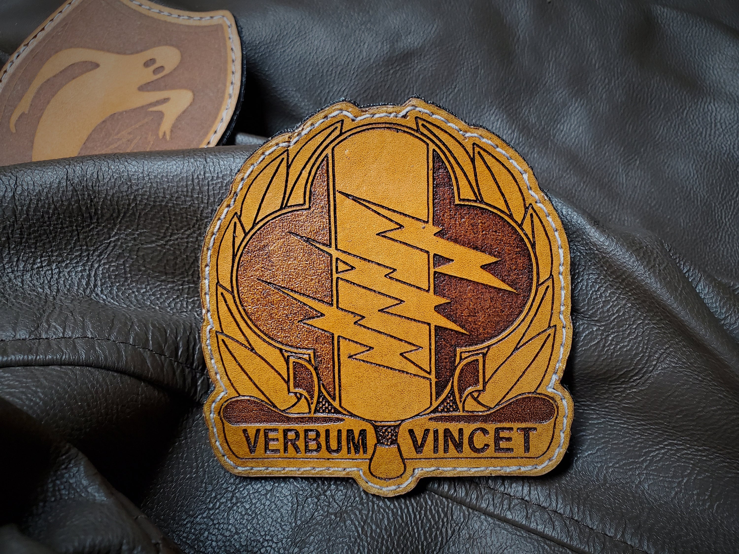 4th Psychological Operations Group Leather Patch - Etsy