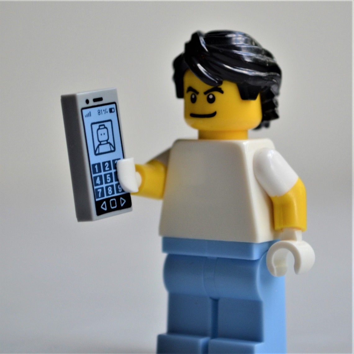 Phone for LEGO minifigures | Etsy