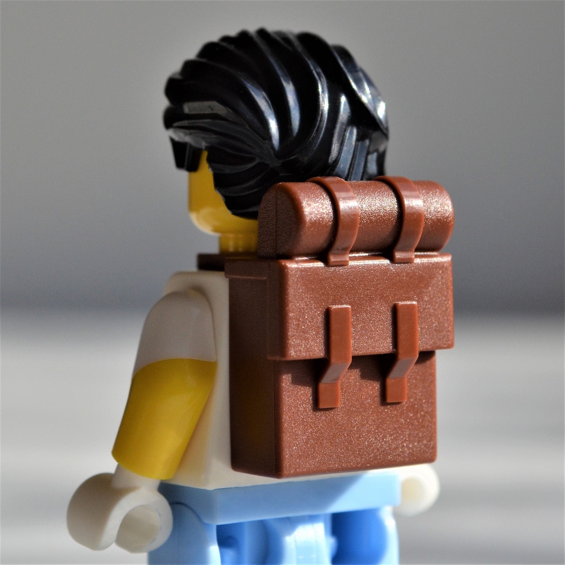 Backpack brown for LEGO minifigures // camping / hiking / | Etsy