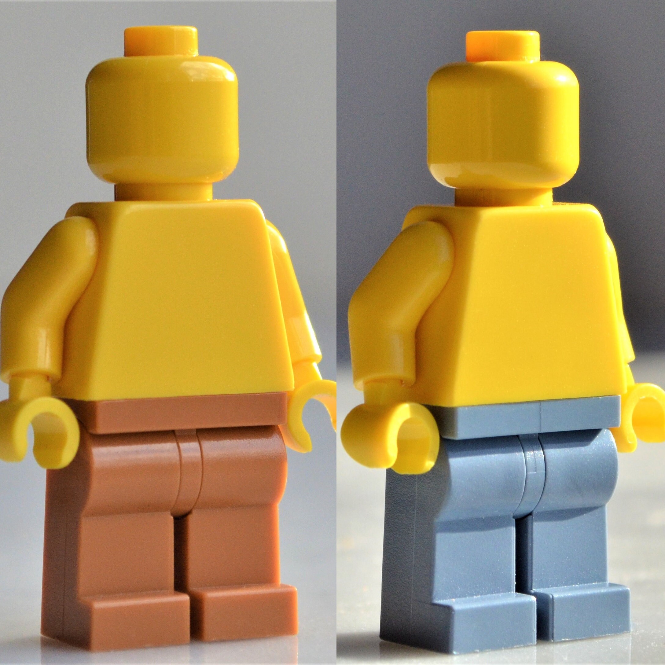 Pants / legs 19 color options for LEGO minifigures // blue / | Etsy