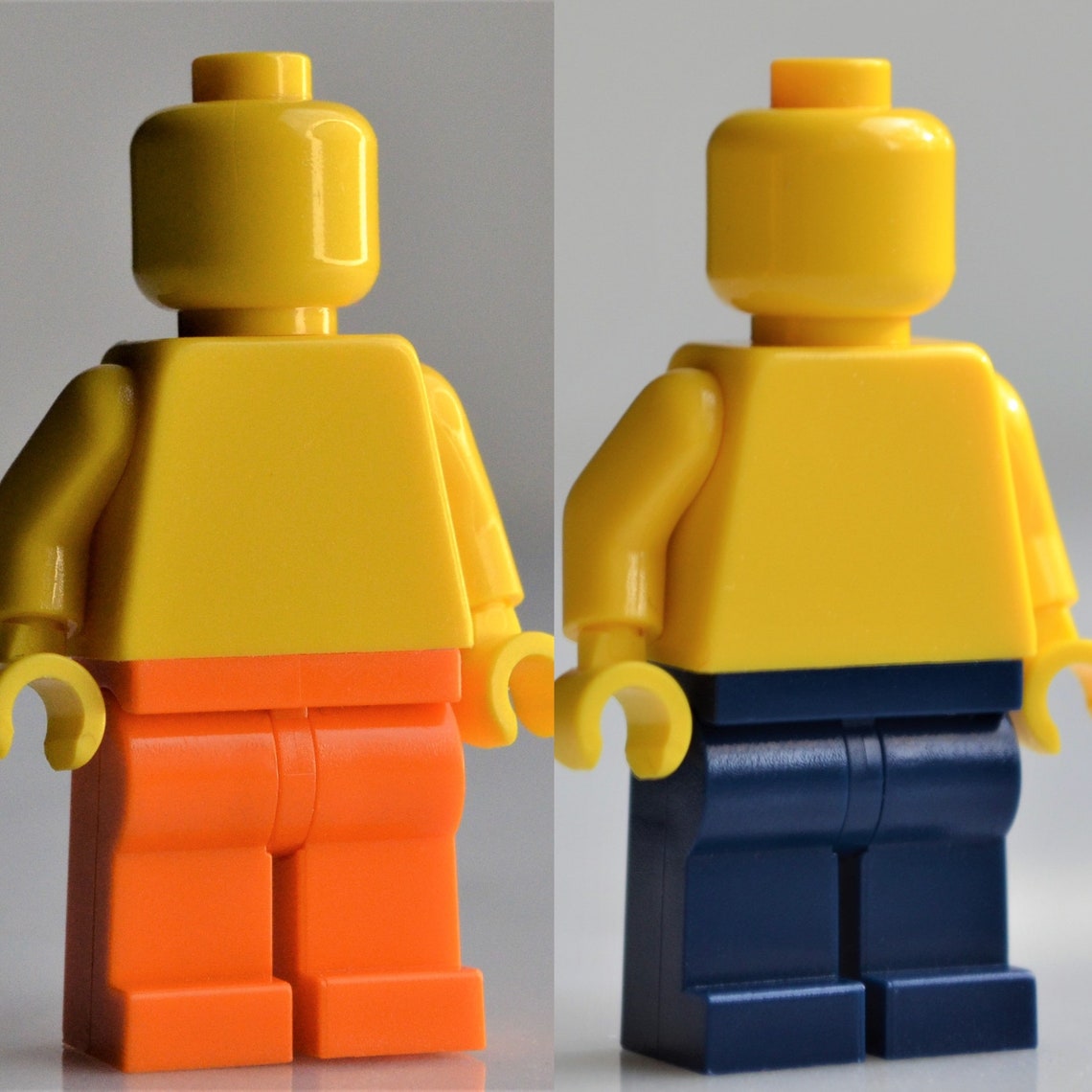 Pants / legs 18 color options for LEGO minifigures // blue / | Etsy