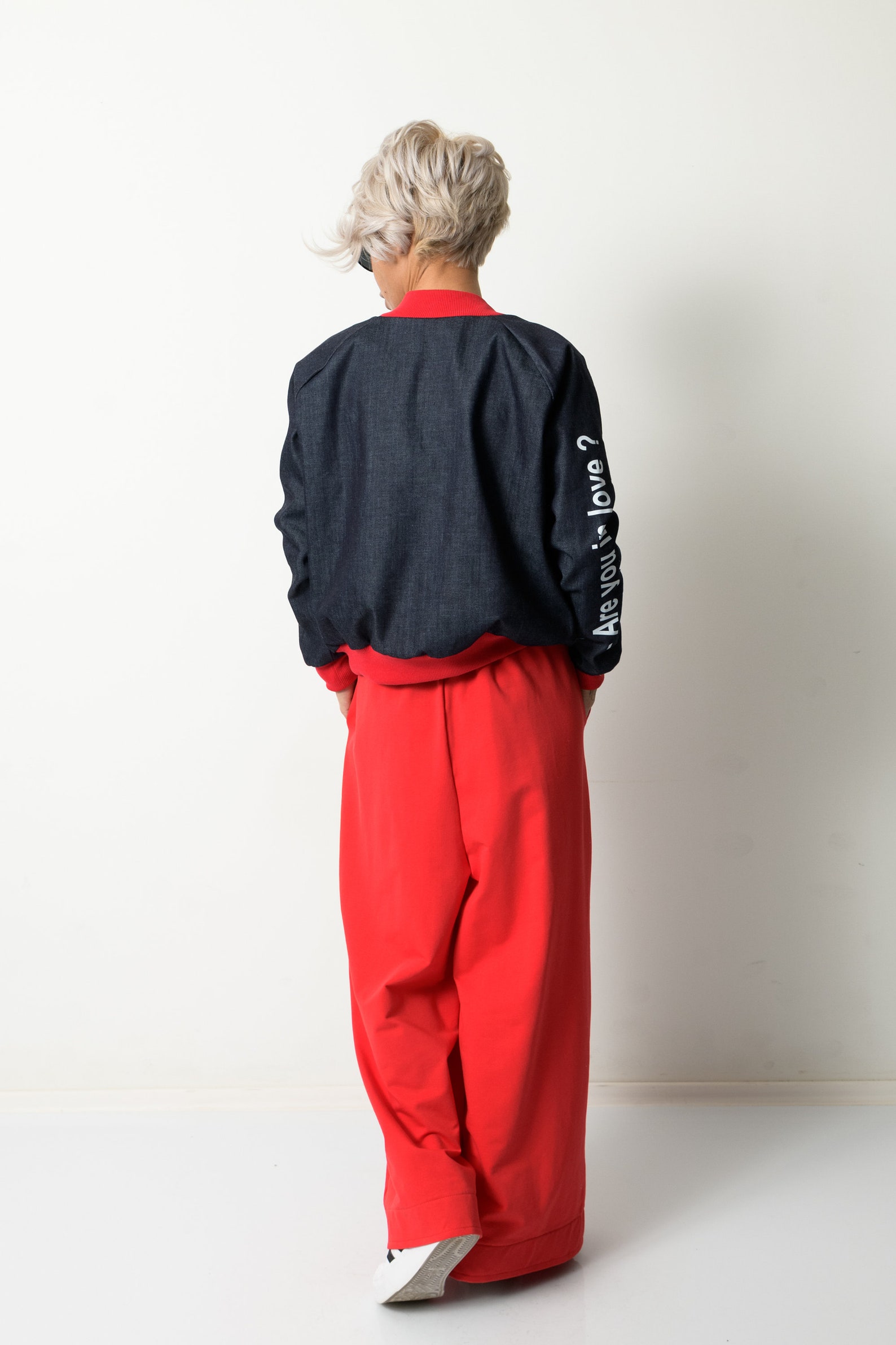 Red Jogging Pants Wide Leg Pants Sweat Pants Women Pants | Etsy