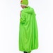 Neon Green Jacket Long Oversized Jacket With Big Hoodie - Etsy