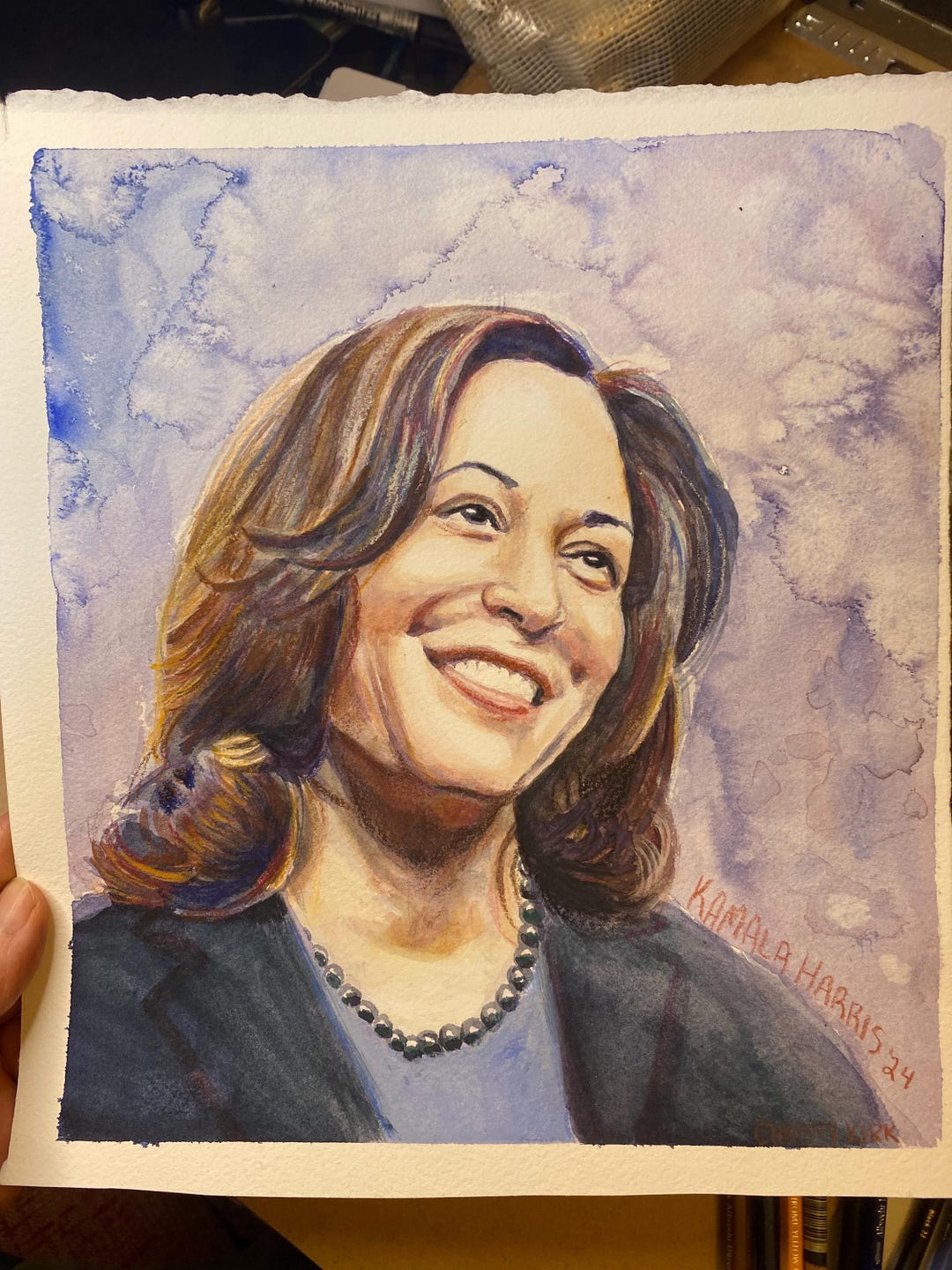 Print of Kamala Harris - Etsy