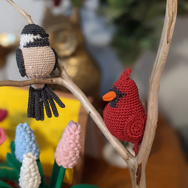 Crochet Pattern for Red Cardinal - Etsy