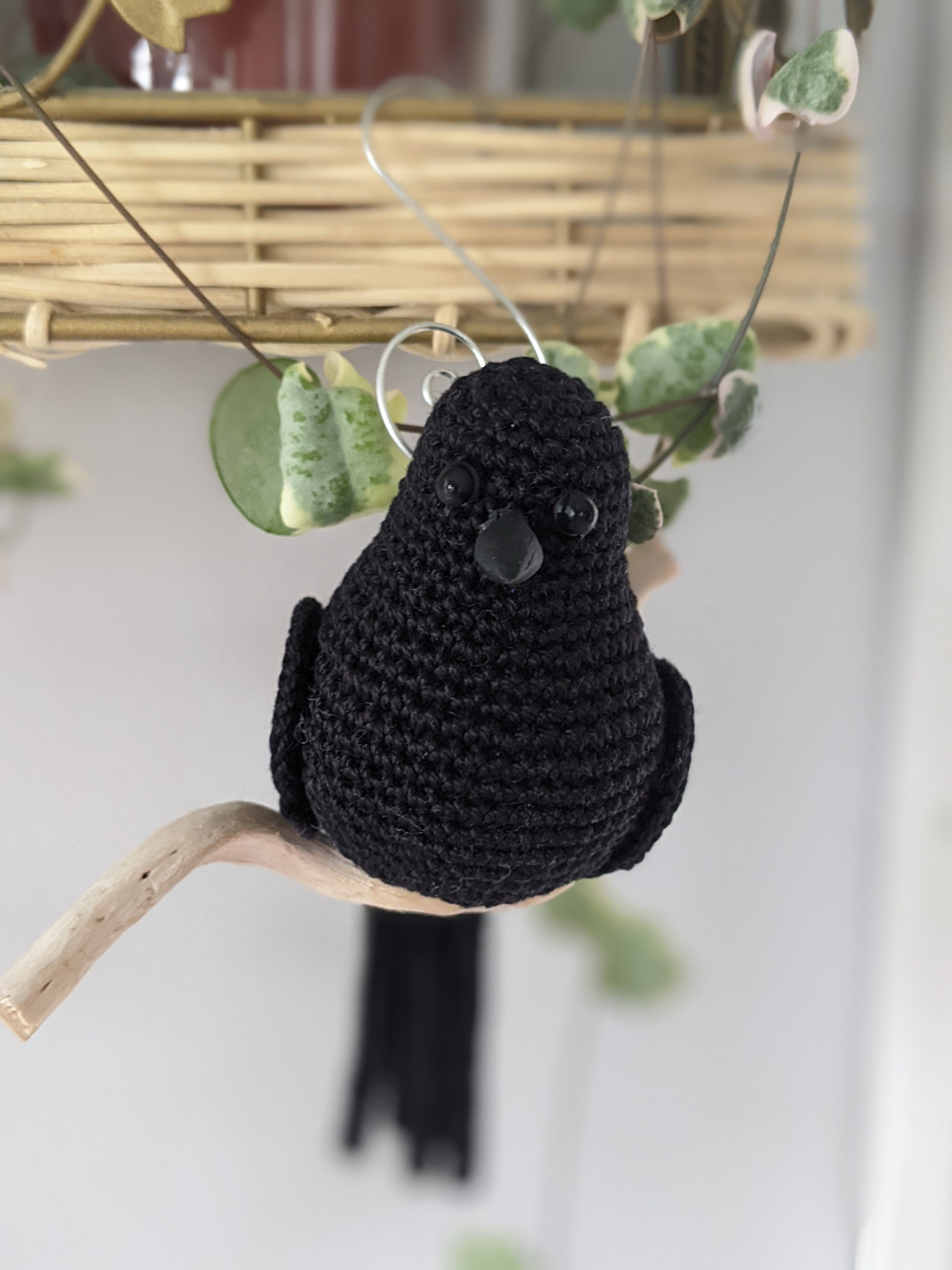Crow / Raven Crochet Pattern - Etsy