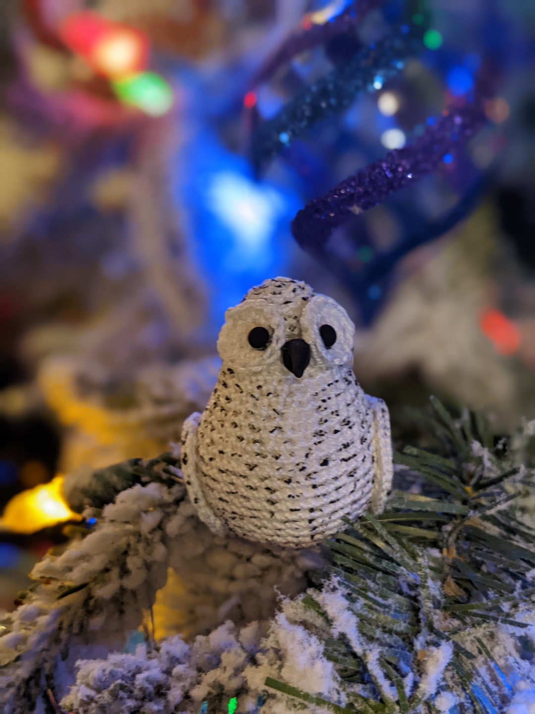 Snowy Owl Crochet Pattern - Etsy