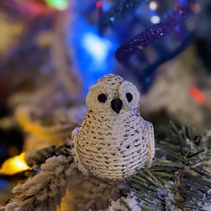Snowy Owl Crochet Pattern - Etsy