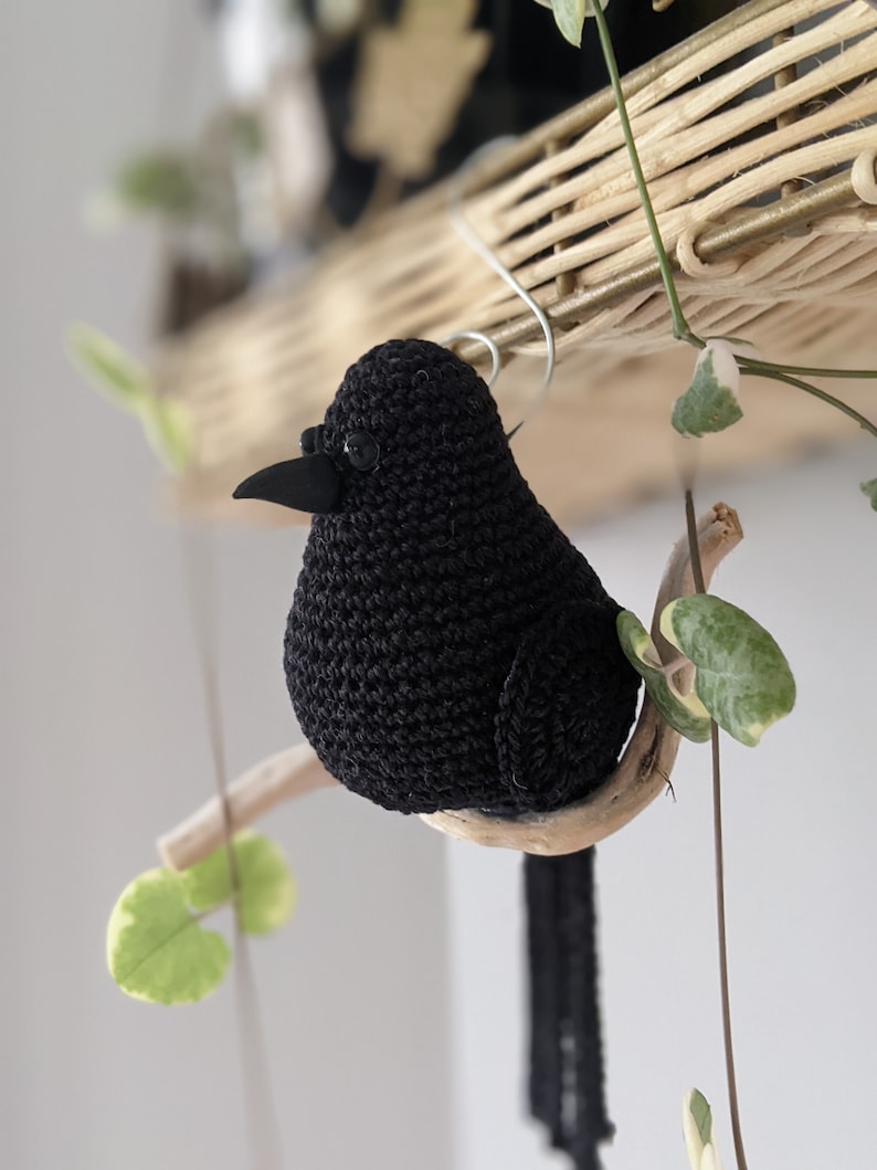Crow / Raven Crochet Pattern - Etsy