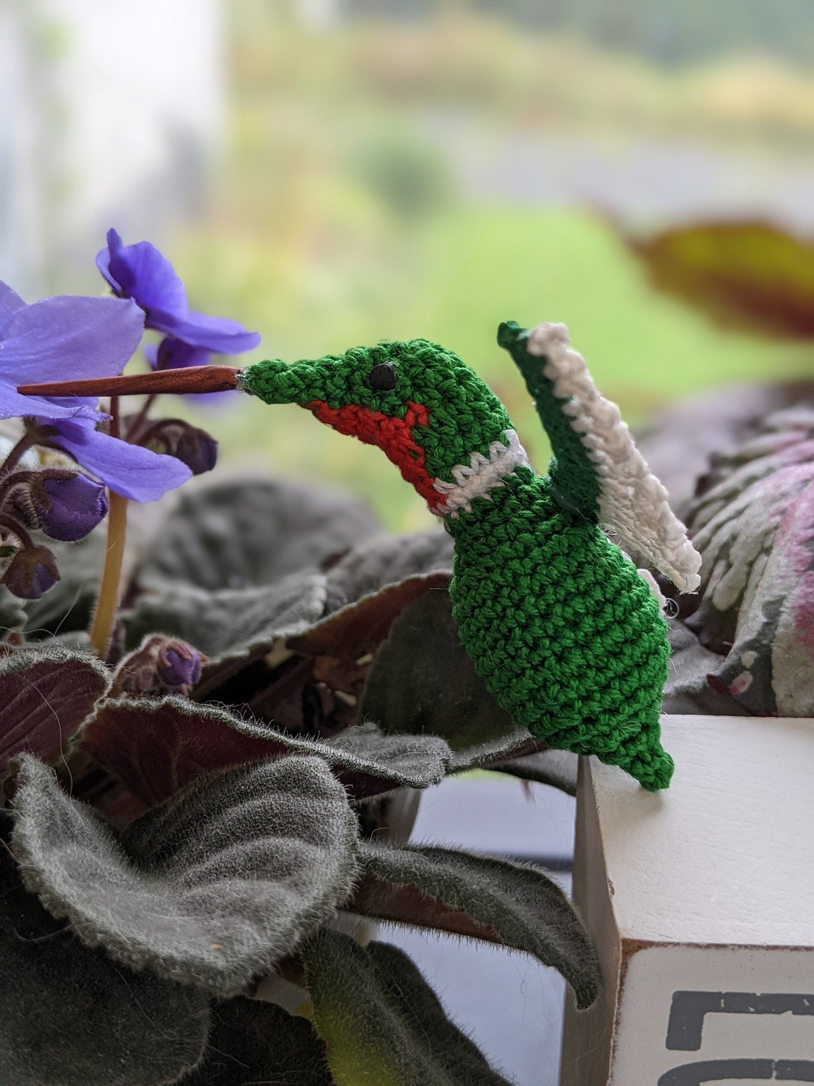 Ruby-throated Hummingbird Crochet Pattern - Etsy