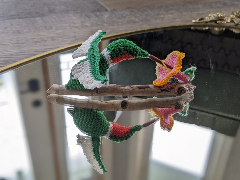 Ruby-throated Hummingbird Crochet Pattern - Etsy