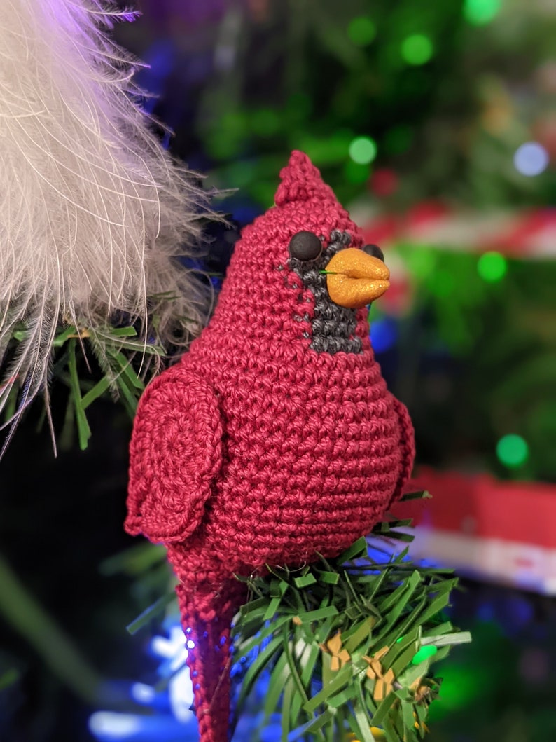 Cardinal Crochet Pattern - Etsy