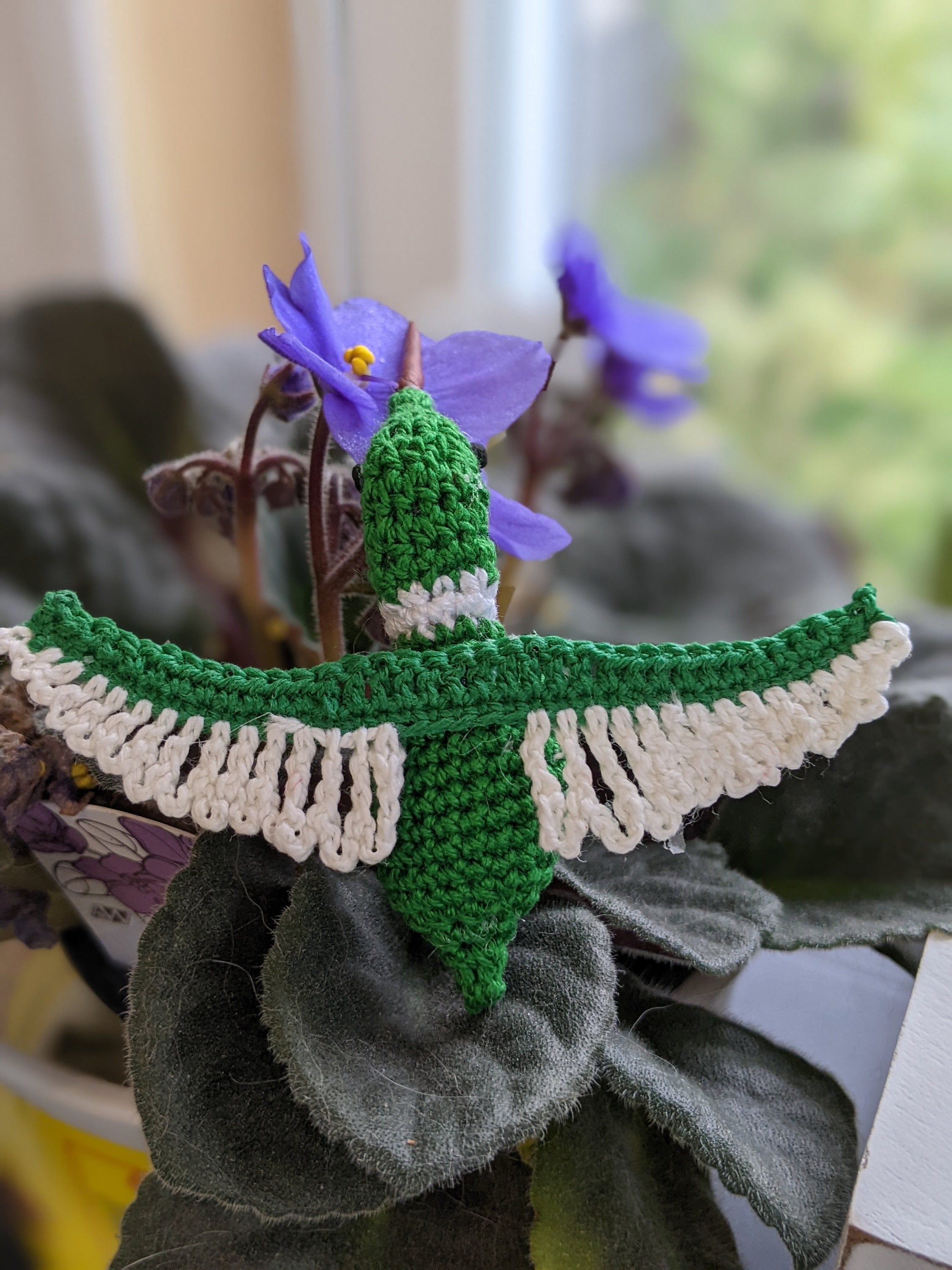 Ruby-throated Hummingbird Crochet Pattern - Etsy