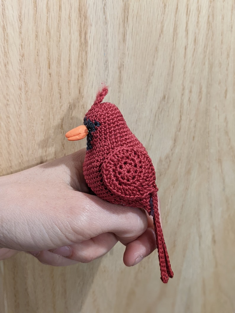 Cardinal Crochet Pattern - Etsy