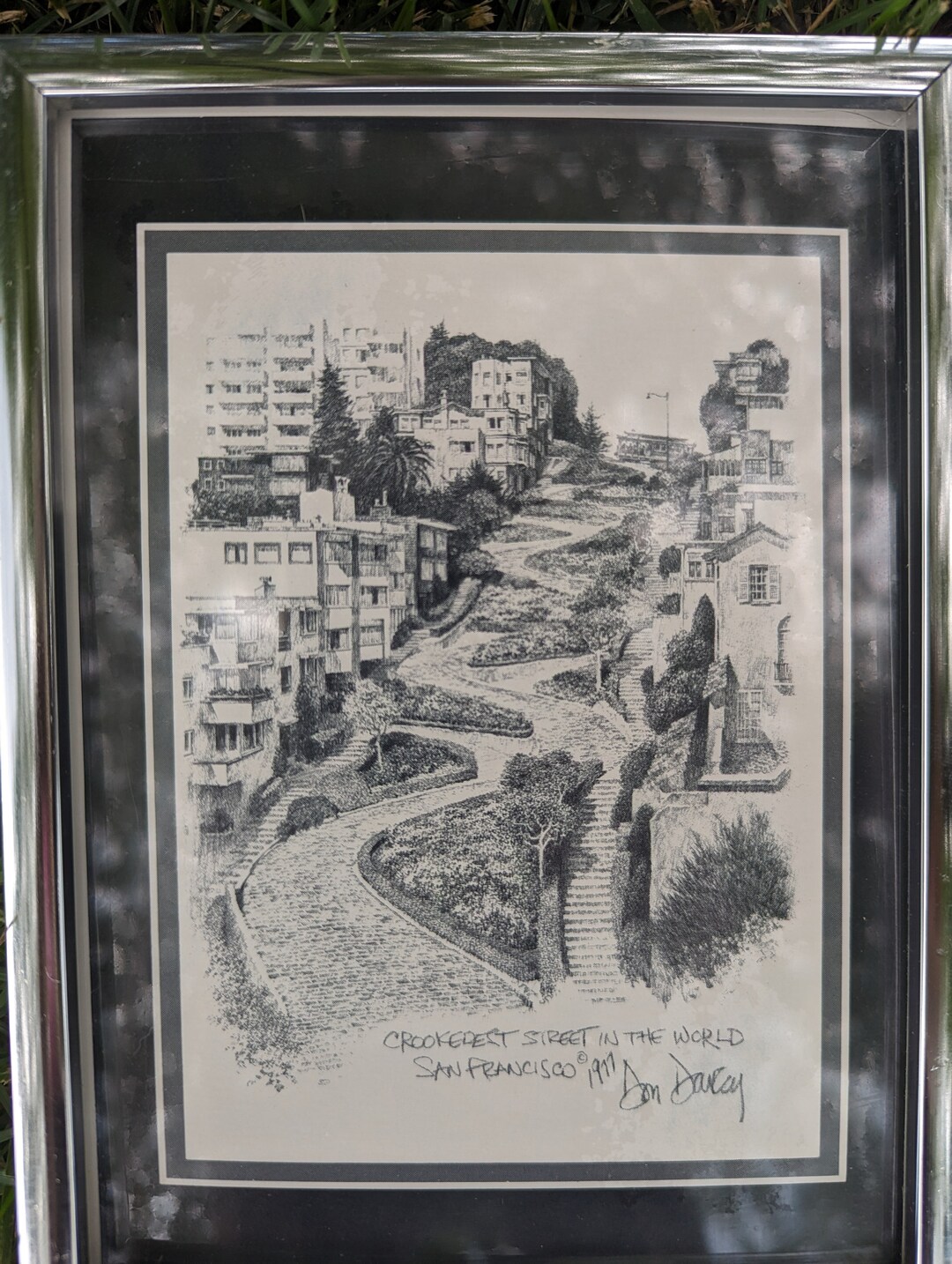 Don Davey Rare 1977 Drawing of San Francisco Print 6 of 87 - Etsy