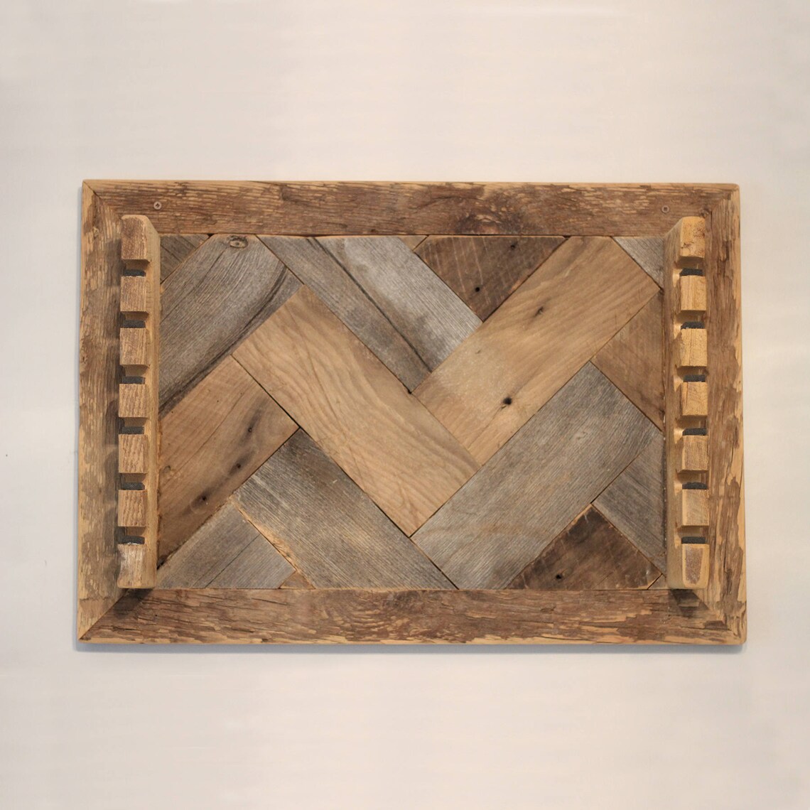 Barn Wood Fishing Rod Rack Horizontal - Etsy Canada