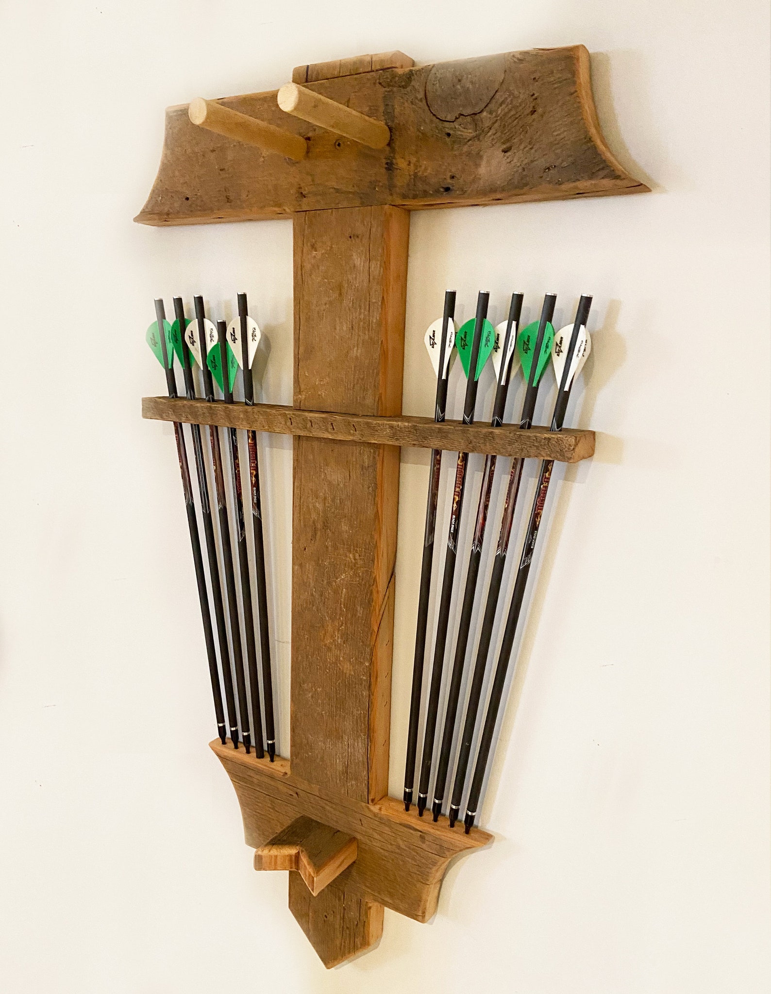 Barn Wood Crossbow Rack for Archery - Etsy