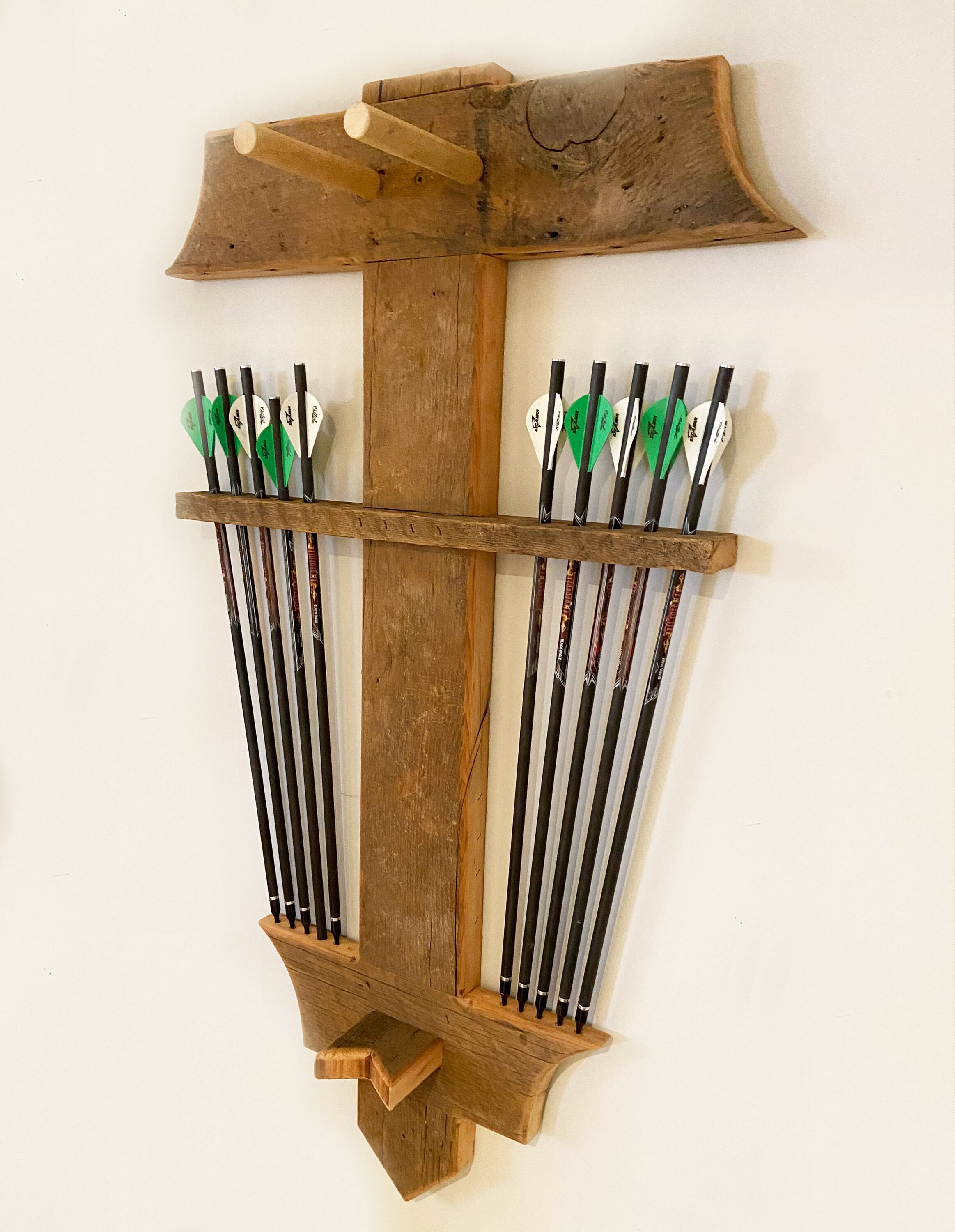 Barn Wood Crossbow Rack for Archery - Etsy Canada