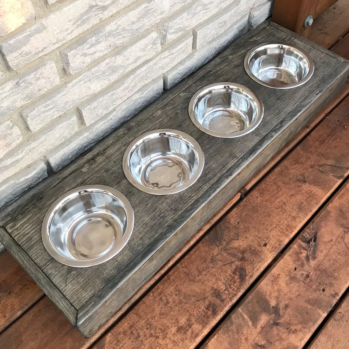 Double Dog Dishes With Personalization | Etsy