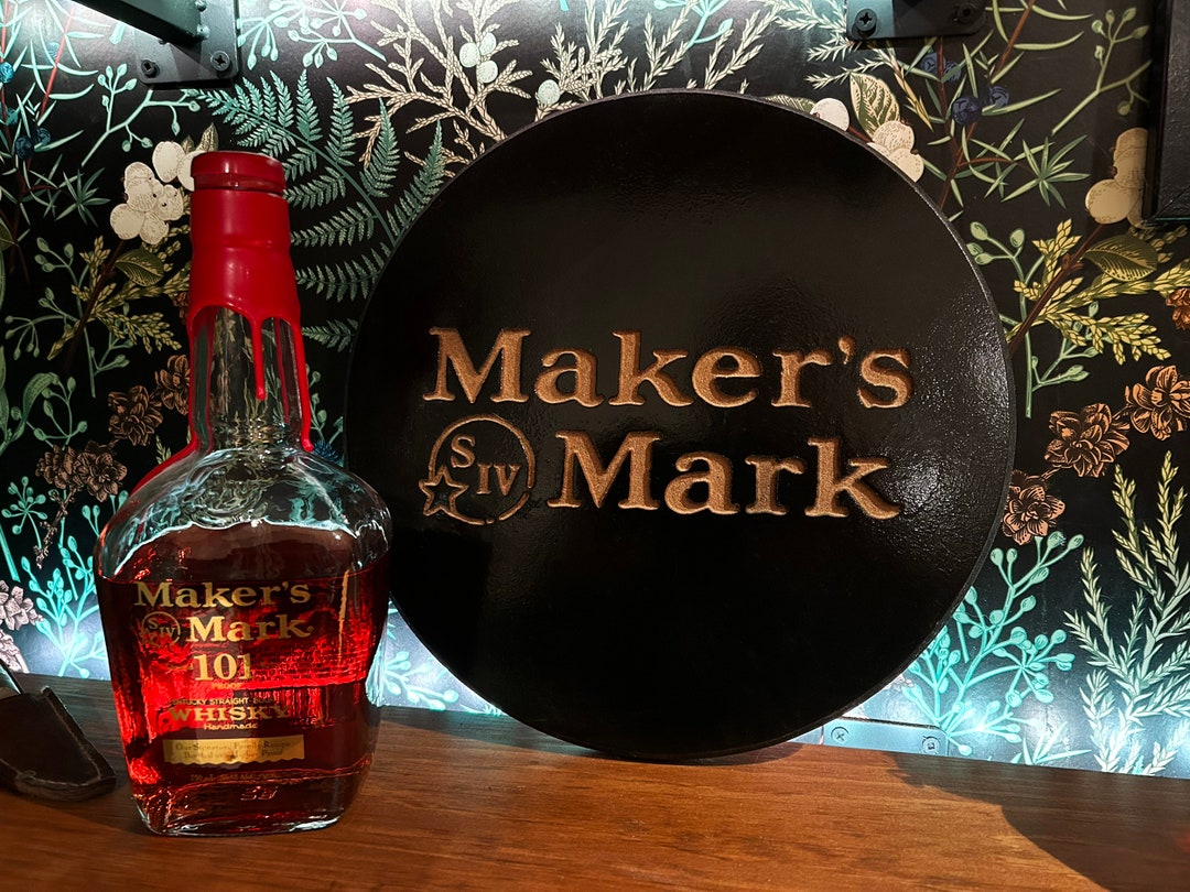 Maker's Mark Bar Sign - Etsy