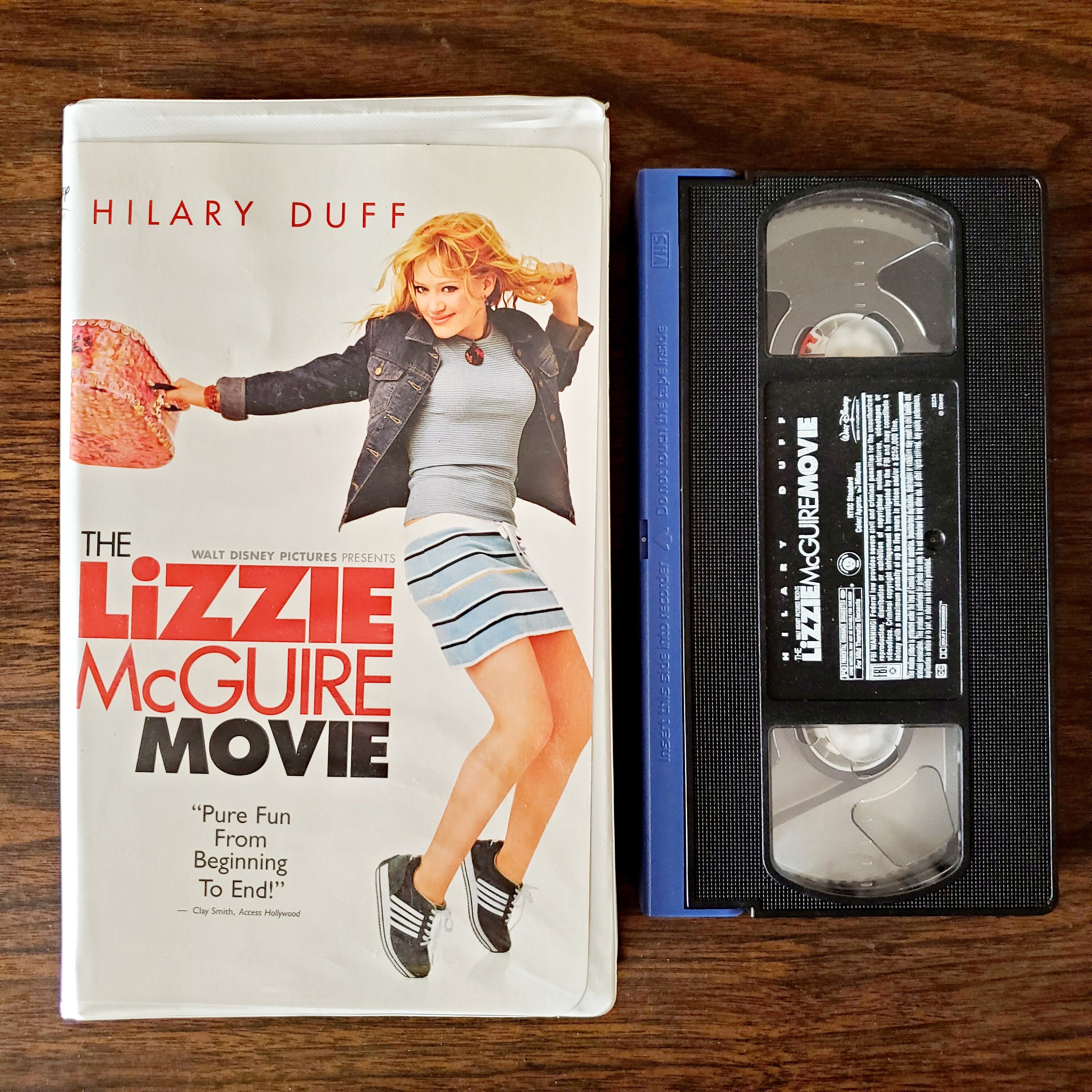 Annie, Lizzie Mcguire Movie, Disney VHS, Set 2 Disney VHS Movie, Kids ...