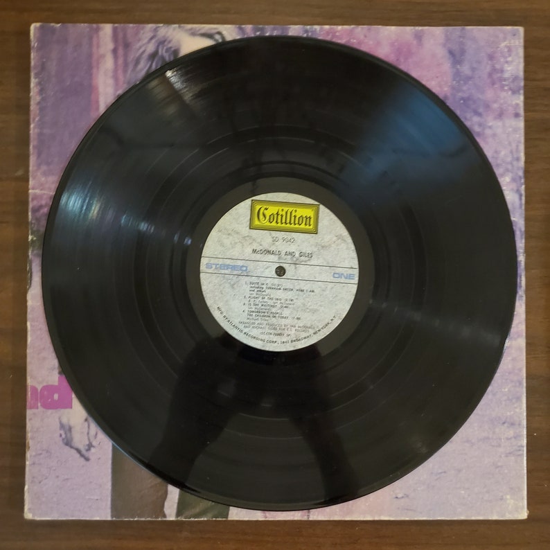 Mcdonald and Giles – Mcdonald and Giles Album, 1971, Psychedelic Rock ...