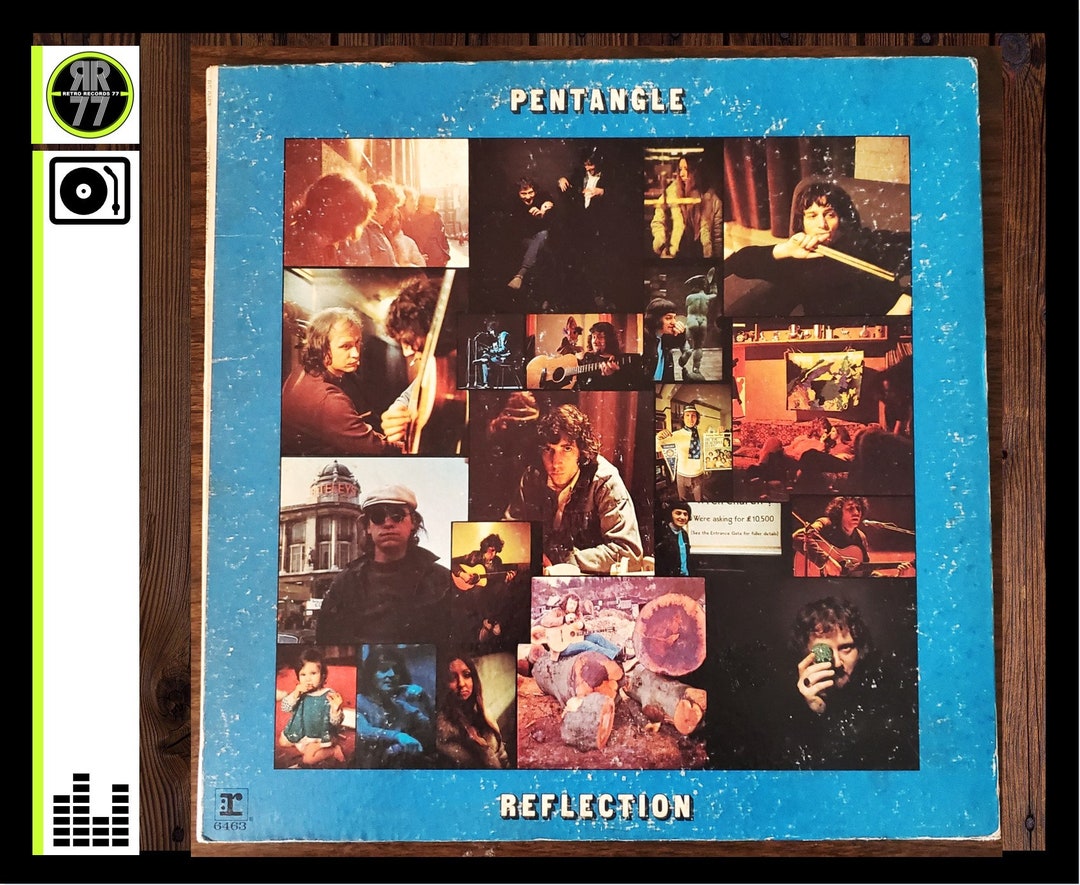 1971 Album Pentangle-Reflection, RS 6463, gatefold, album, disque ...