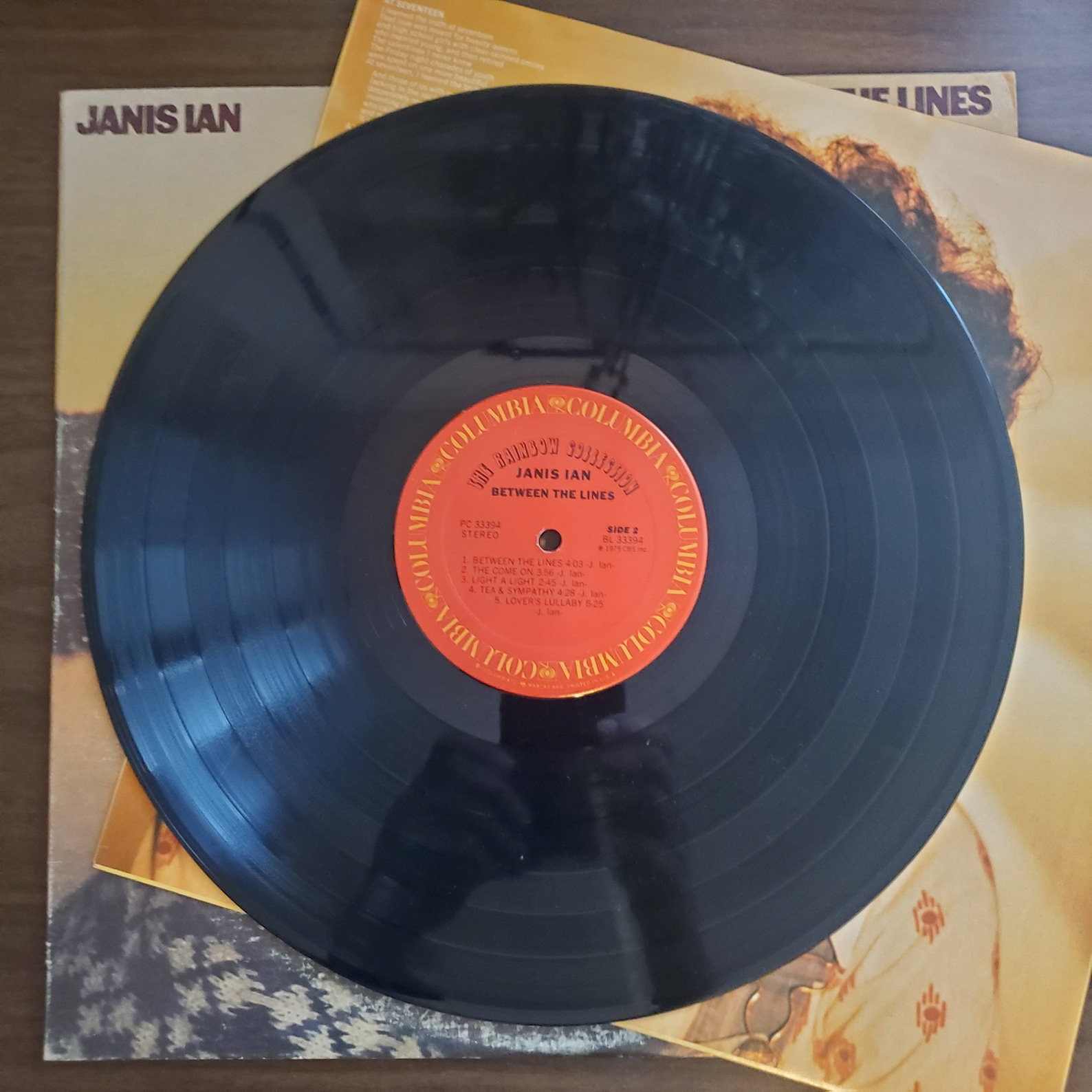 Janis Ian – Between the Lines Vintage Albums, 1975, PC 33394, in the ...