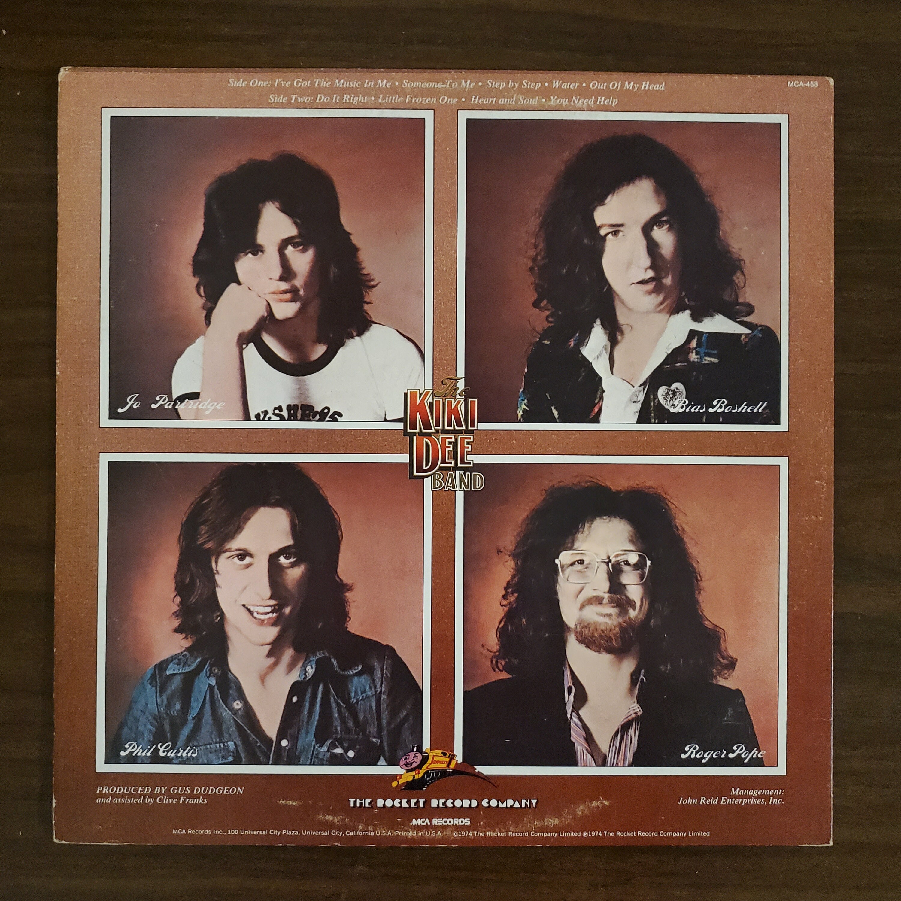 The Kiki Dee Band I've Got the Music in Me Vintage Albums, 1974,MCA 458 ...