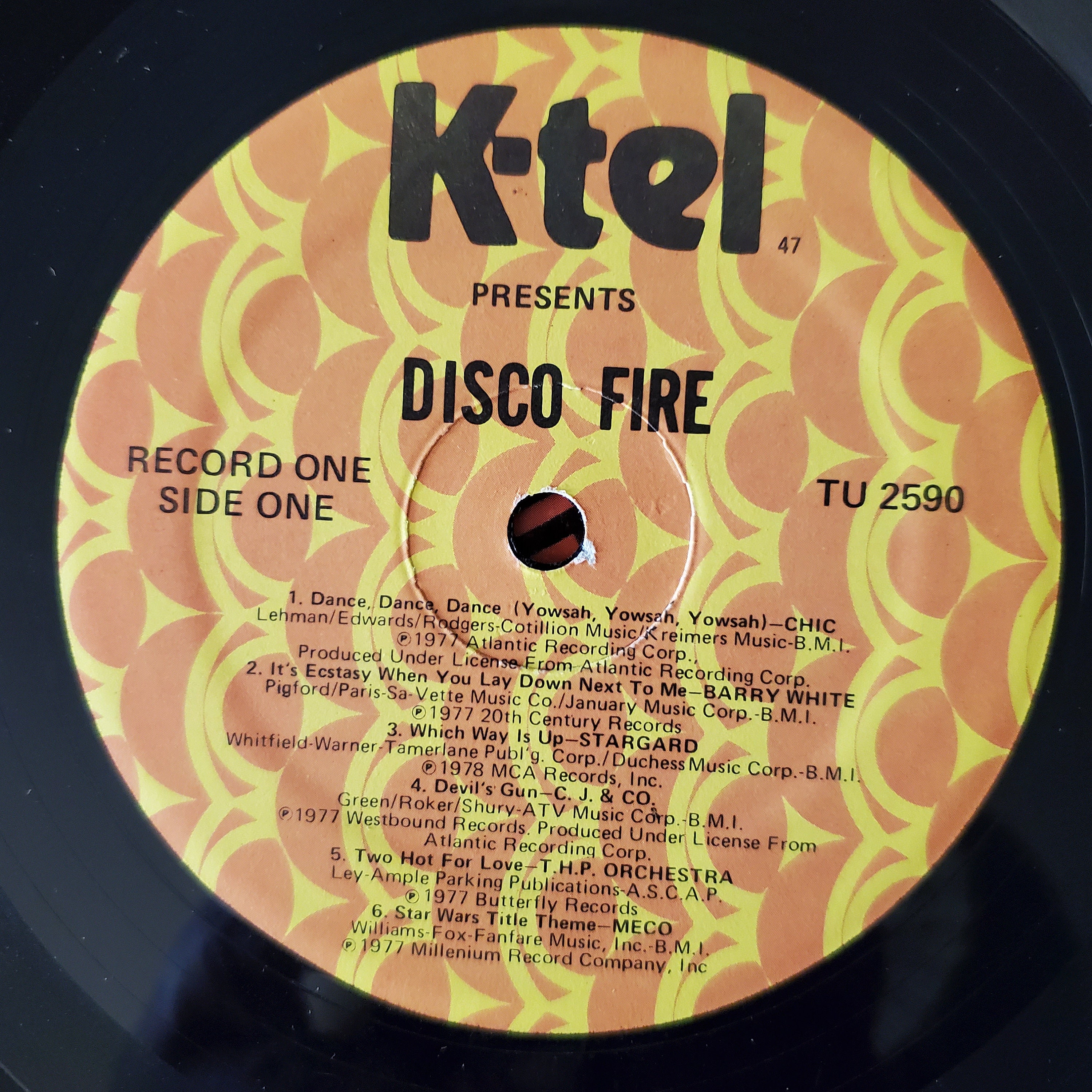 Vintage Record: Disco Fire Disco Music 1978 Double Album - Etsy