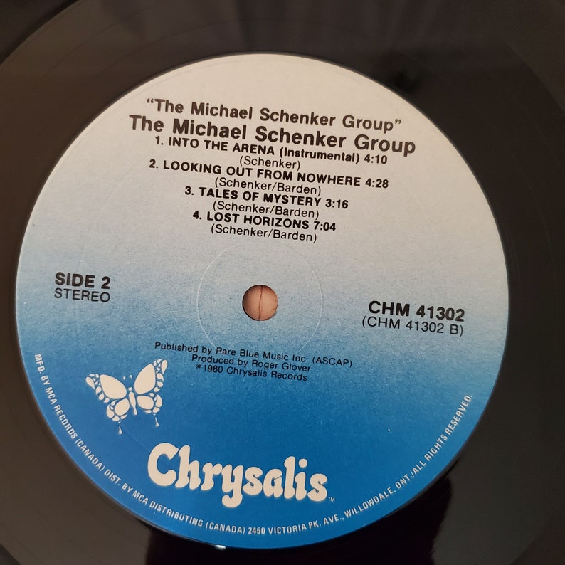 1980 the Michael Schenker Group – the Michael Schenker Group Album ...