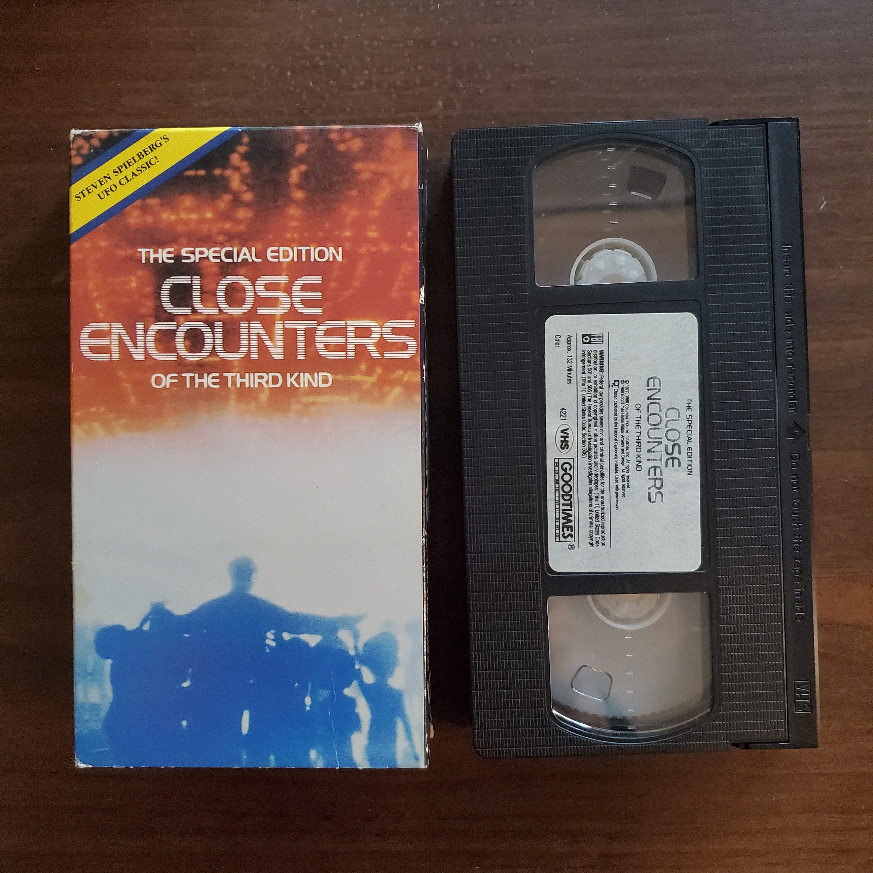 2 Steven Spielberg Movies on VHS E.T. the Extra-terrestrial - Etsy