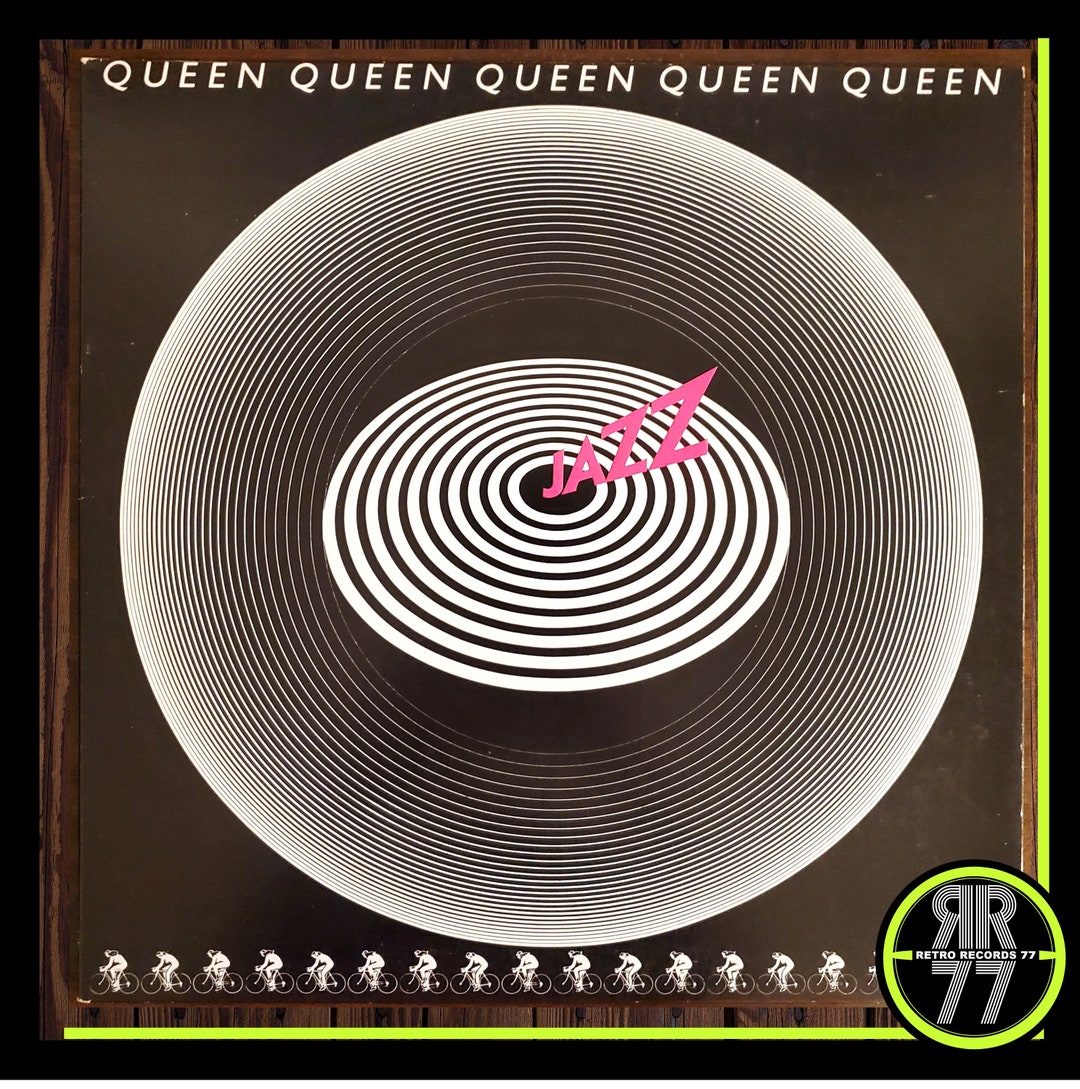 Queen Jazz Vintage Album, 1978 With POSTER, 6E-166 - Etsy