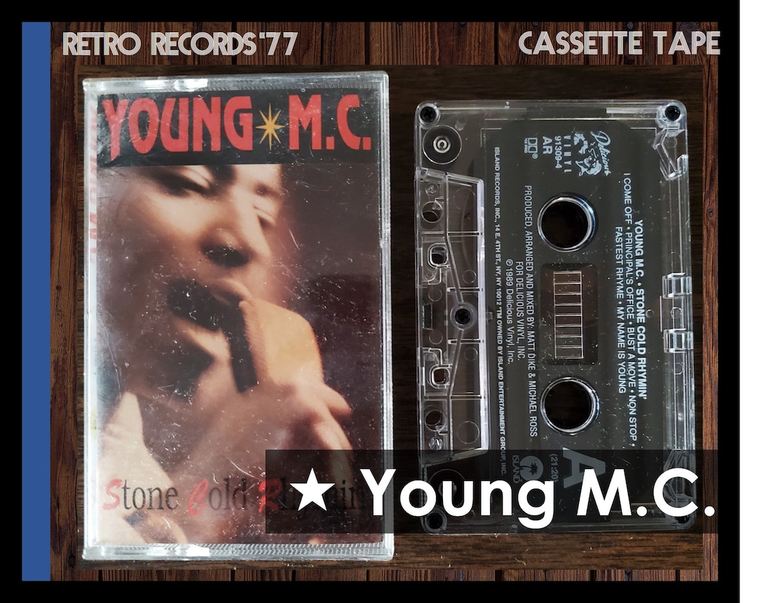 1989 Young M.c.-stone Cold Rhymin CASSETTE, 7 91309-4 - Etsy