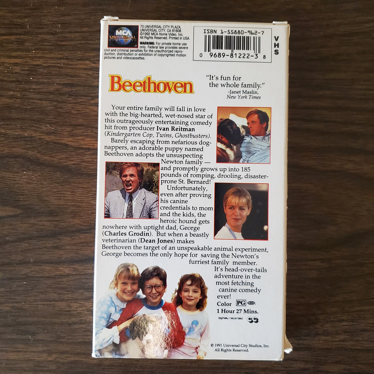 Beethoven and Beethoven 2nd Movie VHS, St Bernard, Dog Movie, Kids Vhs ...