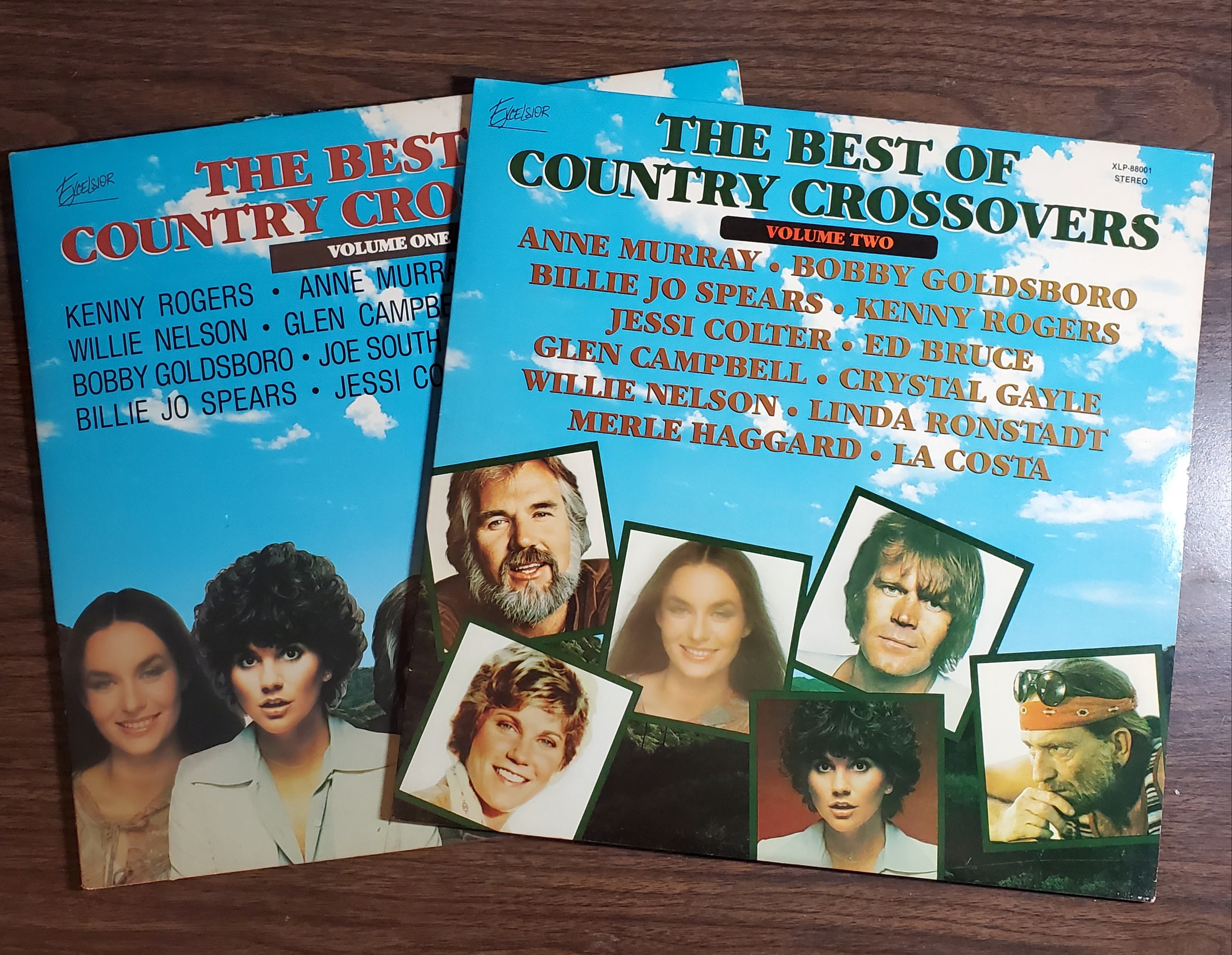 Vintage Album: Best of Country Crossovers Music 2 Albums - Etsy