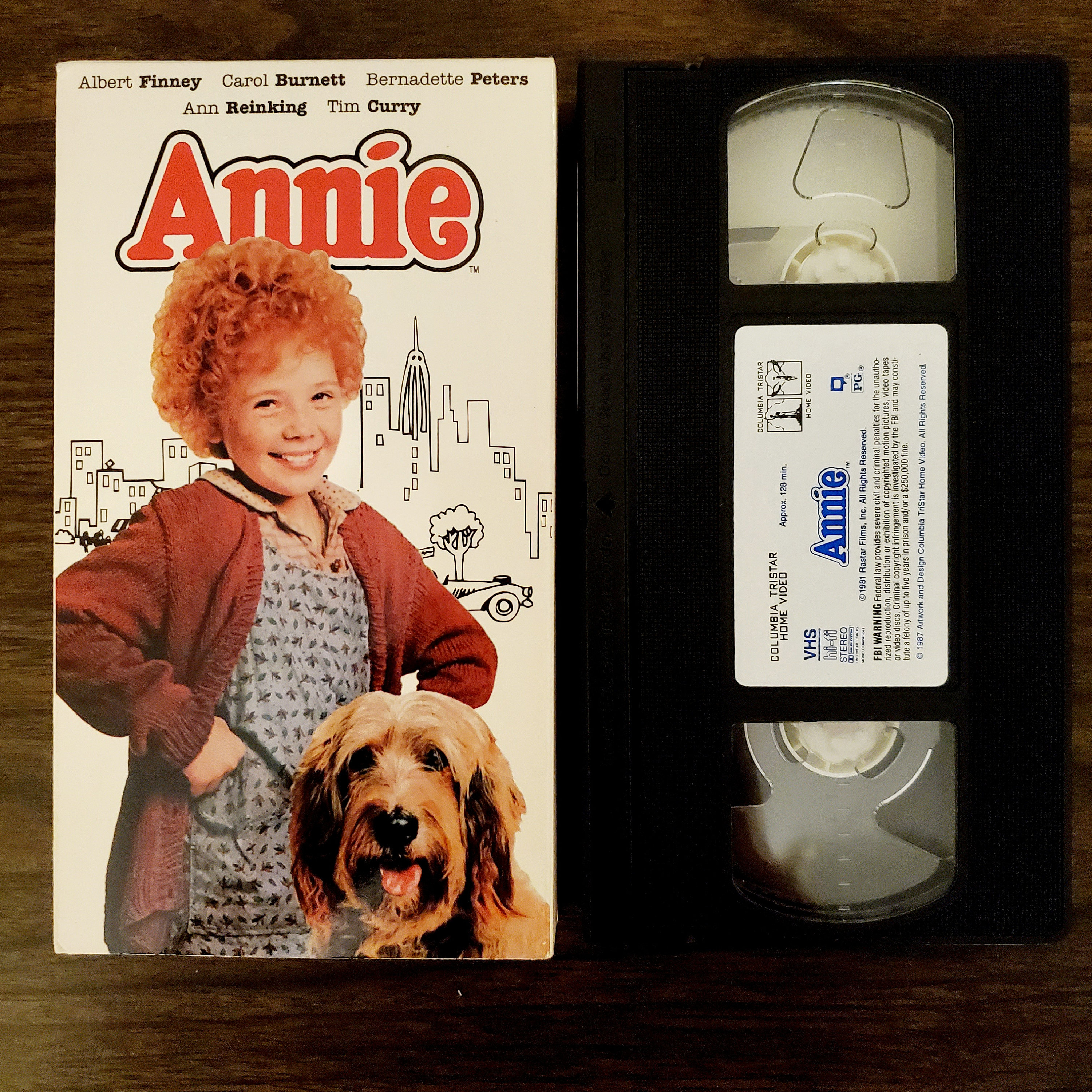 Annie 1982 and Curley Sue 1991 VHSVHS Set of 2 VHS Movie - Etsy
