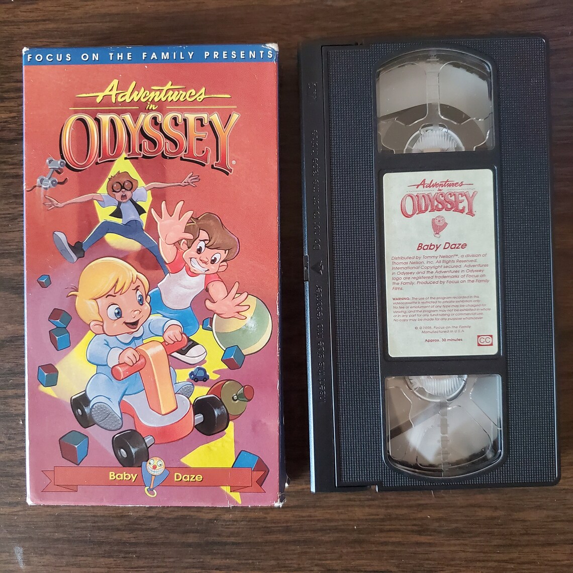 Adventures in Odyssey Animated Series VHS Tapes 5 Episodes - Etsy