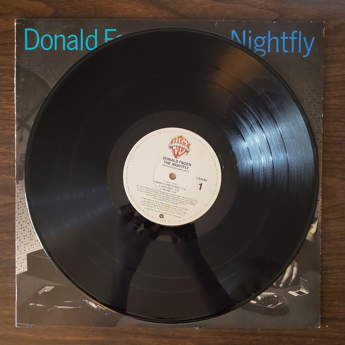 1982 Donald Fagen-The Nightfly LP Jazz 1-23696 album | Etsy