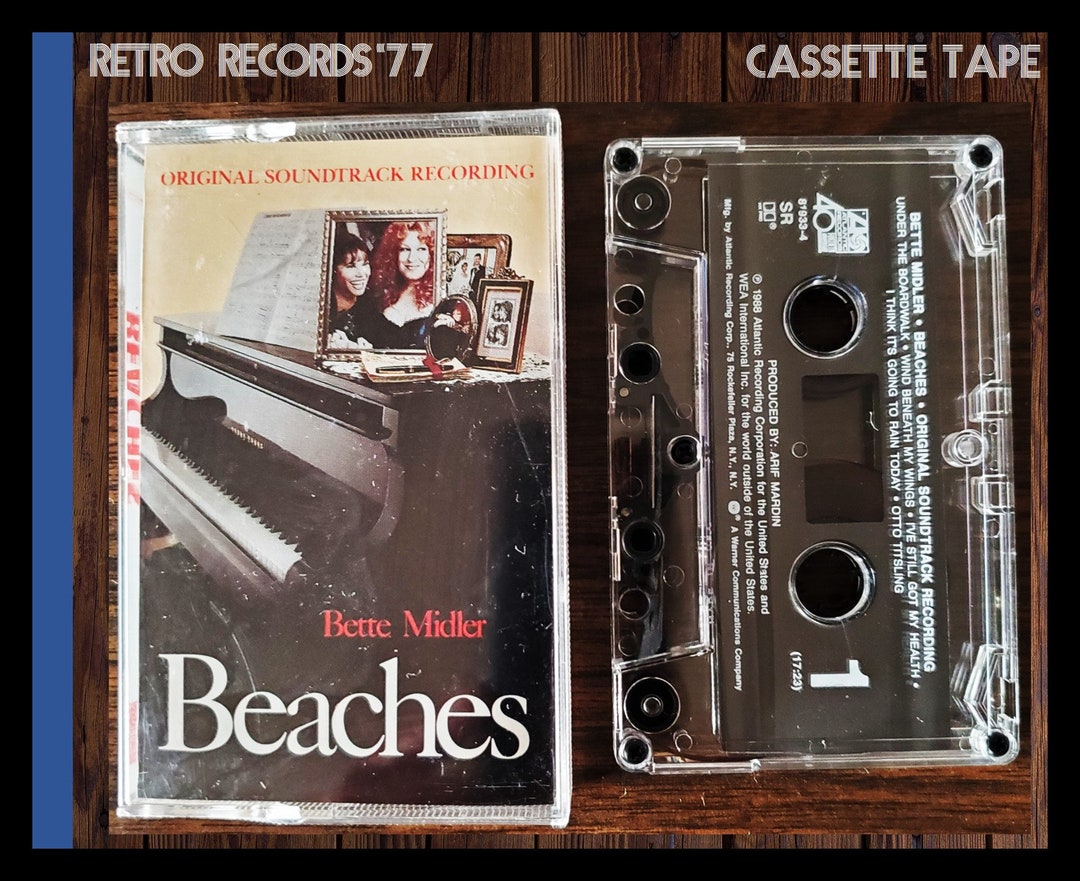 1988 Beaches (original Motion Picture Soundtrack) Cassette,bette Midler ...