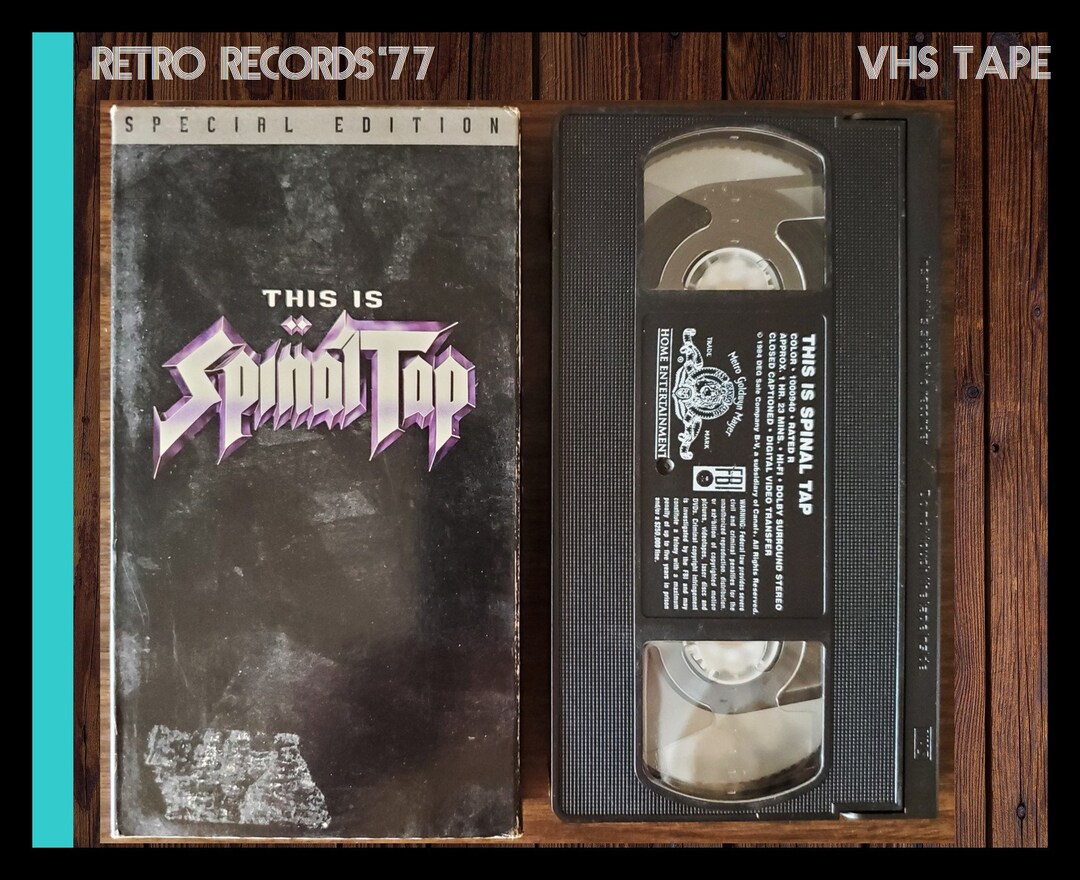 This is Spinal Tap Movie VHS 1984 Heavy Metal Music Movie - Etsy