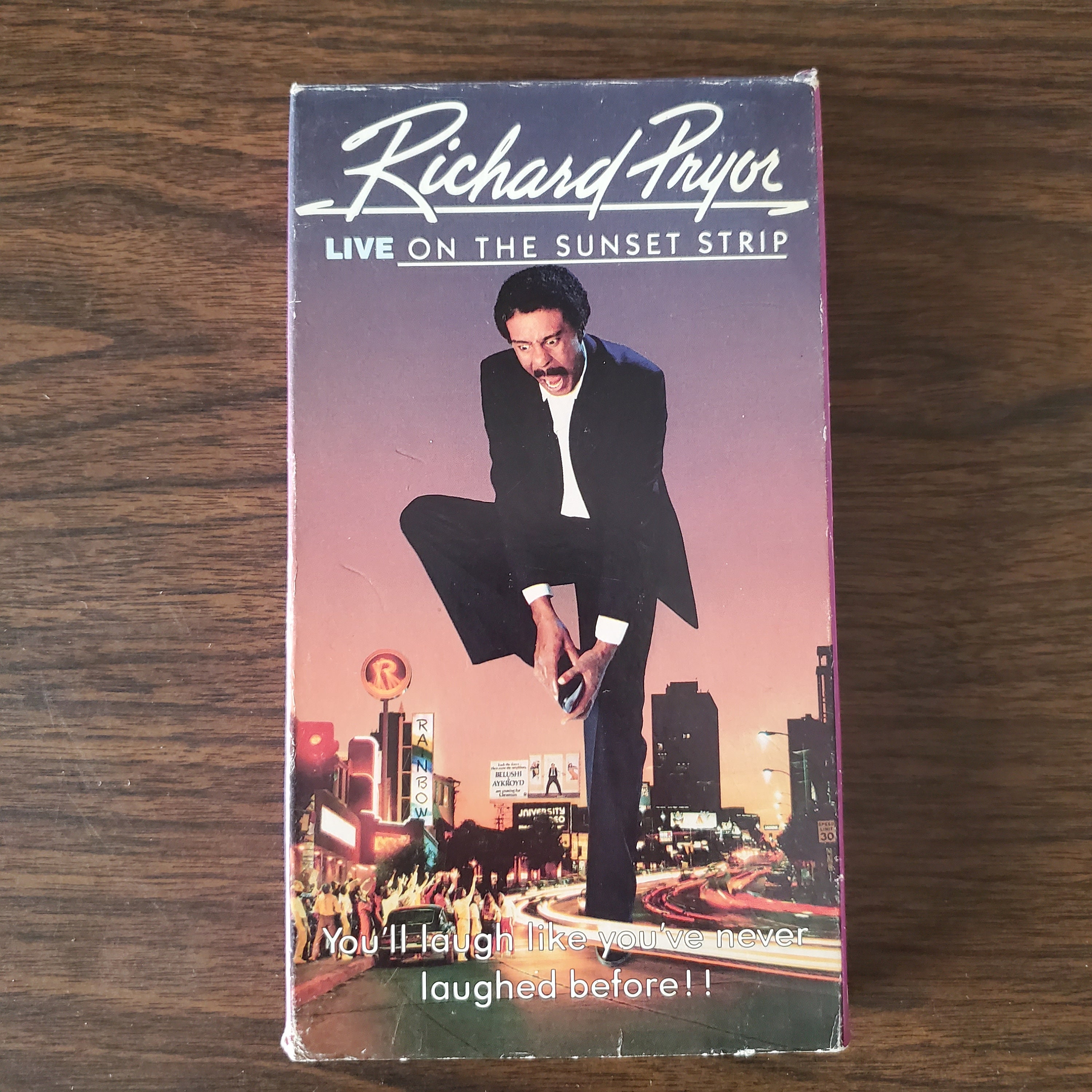 Richard Pryor: Live on the Sunset Strip VHS 1982 Richard | Etsy