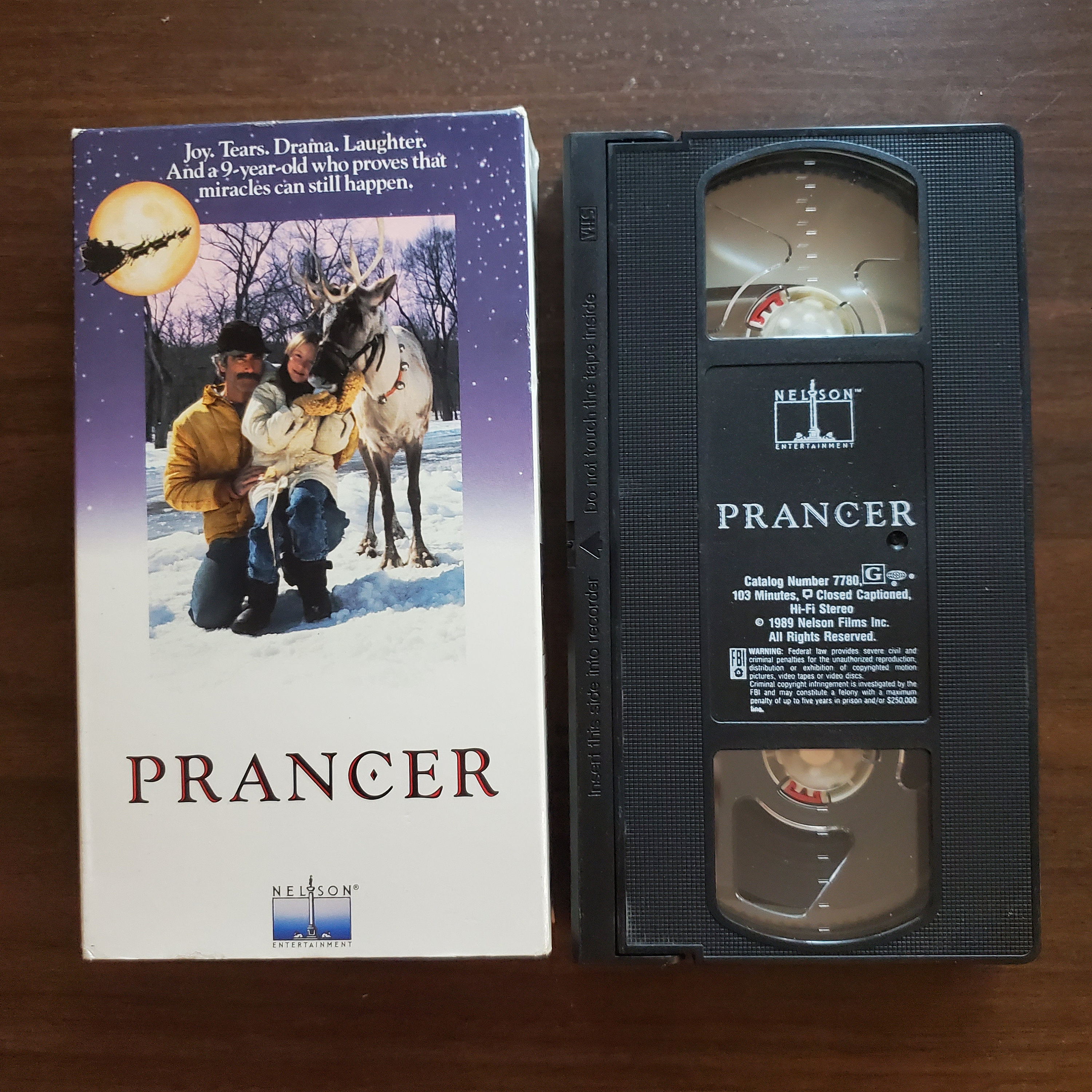 TWO Christmas Movies on VHS the Santa Clause and Prancer - Etsy