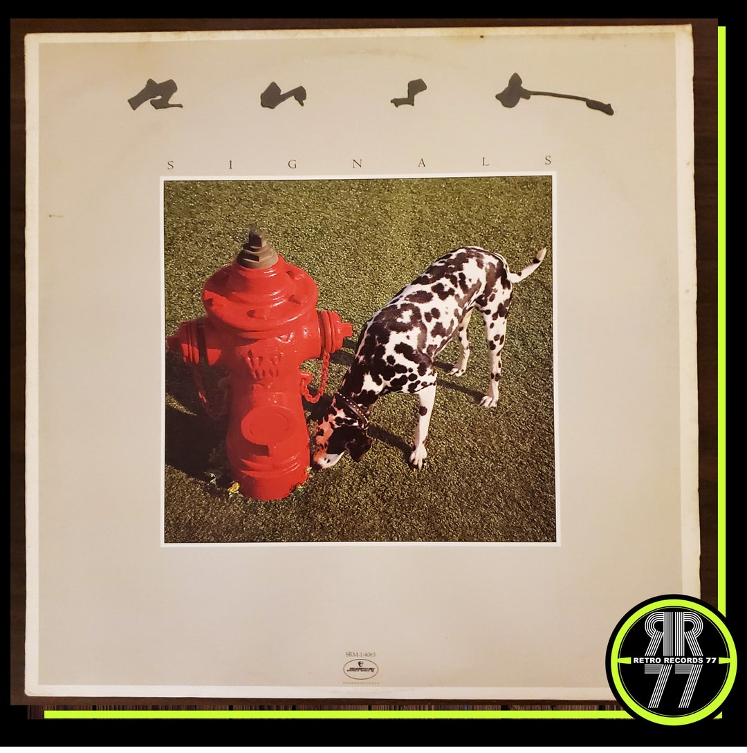 Rush Signals Vintage Album, 1982, Srm-1-4063,subdivisions - Etsy